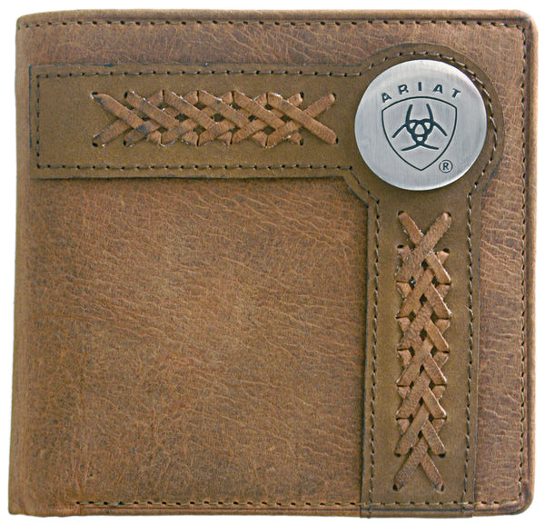 Ariat Bi-Fold Wallet - Accent Overlay – Mavericks Western Wear