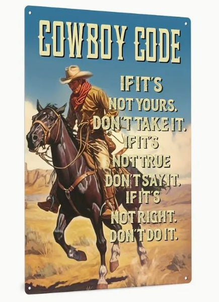 Tin Bar Signs – Mavericks Western Wear